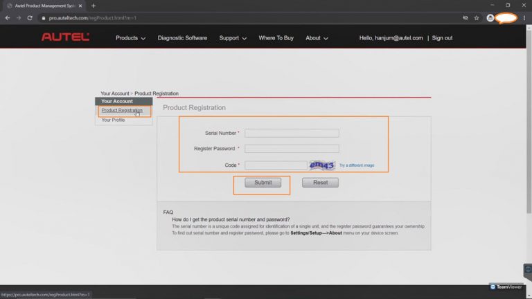 Autel account registration process – OBD2.LTD BLOG