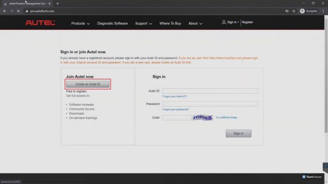 Autel account registration process – OBD2.LTD BLOG