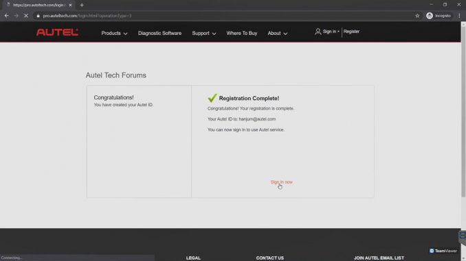 Autel account registration process – OBD2.LTD BLOG