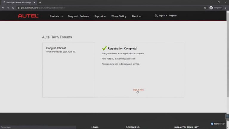 Autel account registration process – OBD2.LTD BLOG