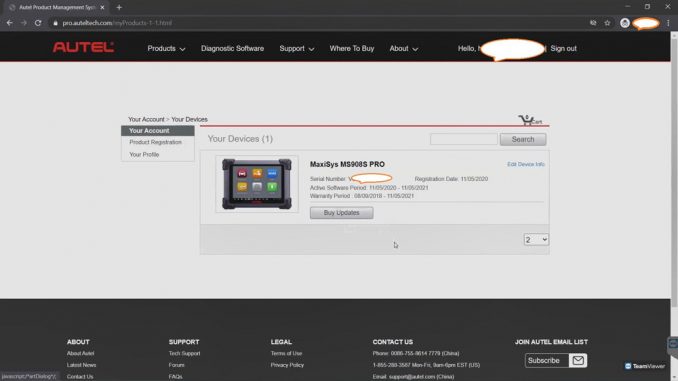 Autel account registration process – OBD2.LTD BLOG