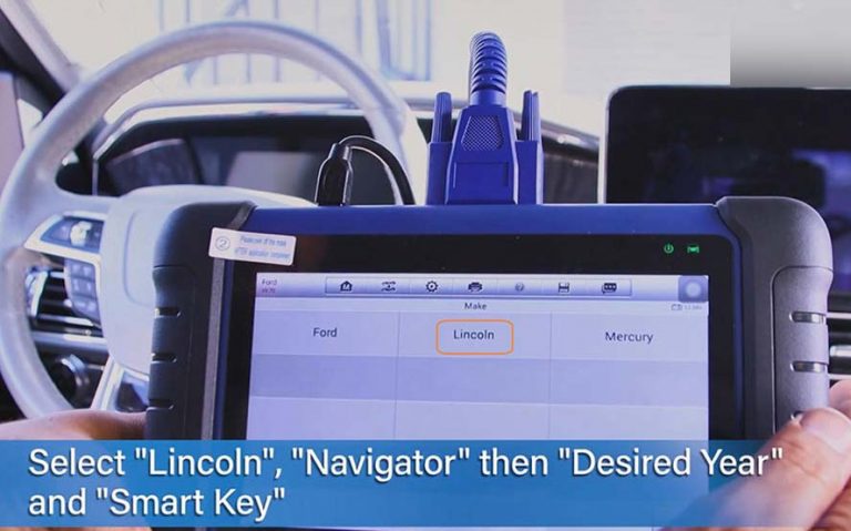 How to Add 2021 Lincoln Navigator Smart Keys using Autel IM508 – OBD2 ...