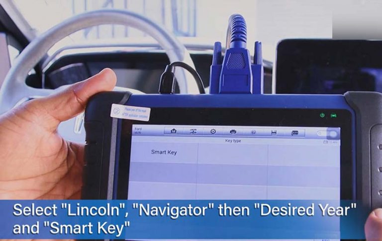 How to Add 2021 Lincoln Navigator Smart Keys using Autel IM508 – OBD2 ...