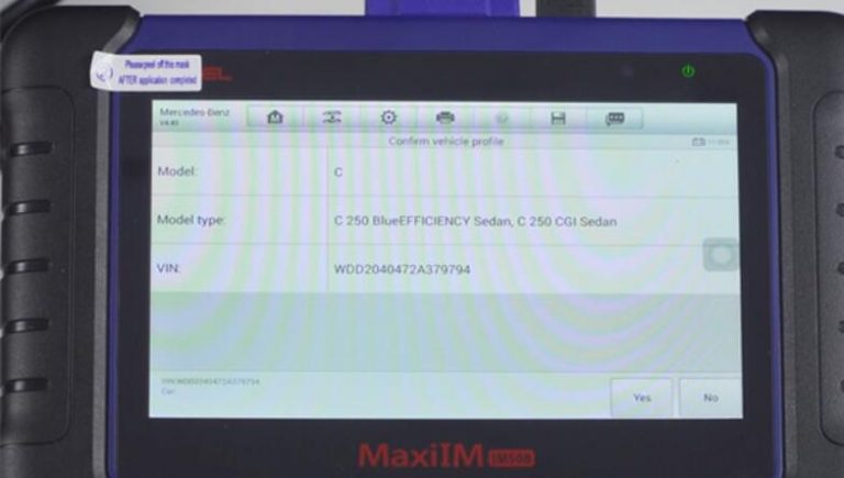 How to Read Benz W207 EIS Data by Autel IM508 with XP400 Pro – OBD2.LTD ...