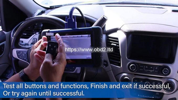 How to Add 2019 GMC Yukon XL Denali Smart Key via OBD by Autel IM508 ...