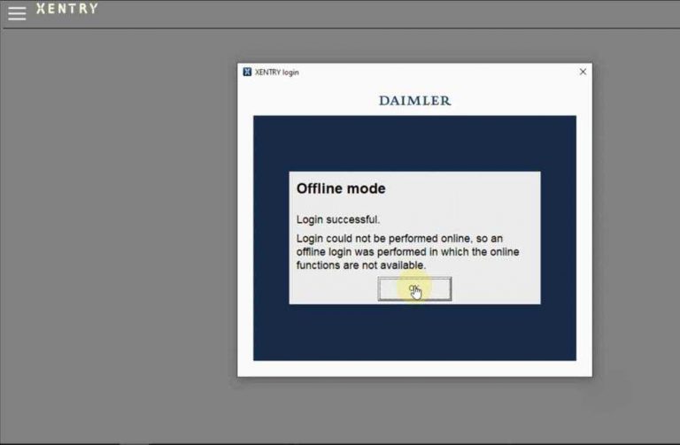 How to Login 2022.06 Xentry OpenShell Offline – OBD2.LTD BLOG
