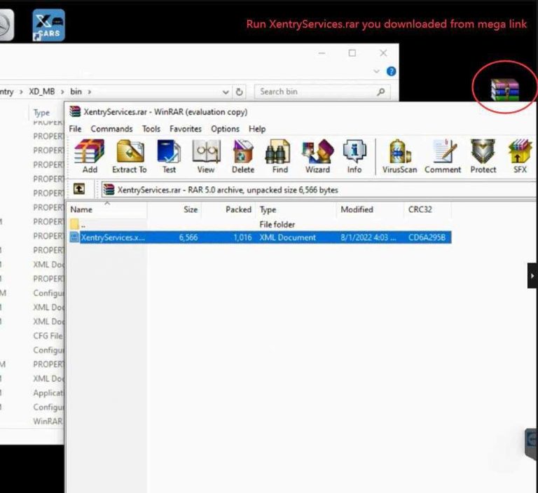 How to Login 2022.06 Xentry OpenShell Offline – OBD2.LTD BLOG