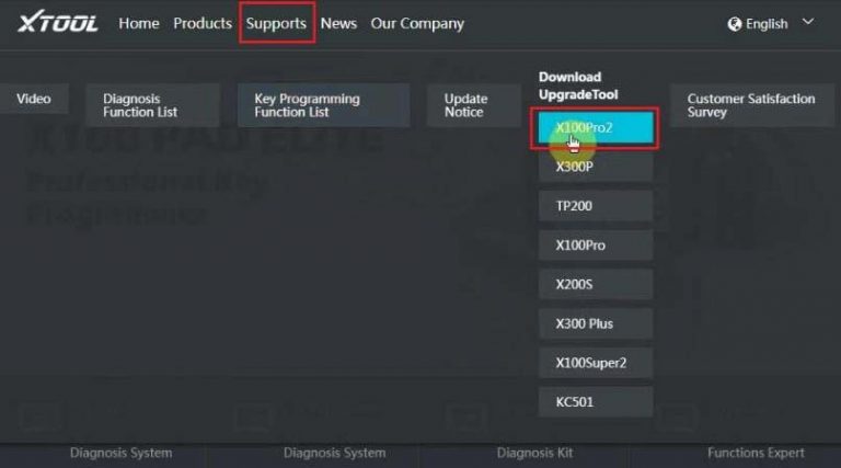 Xtool X100 Pro2 Key Programmer Update Online Procedure – OBD2.LTD BLOG