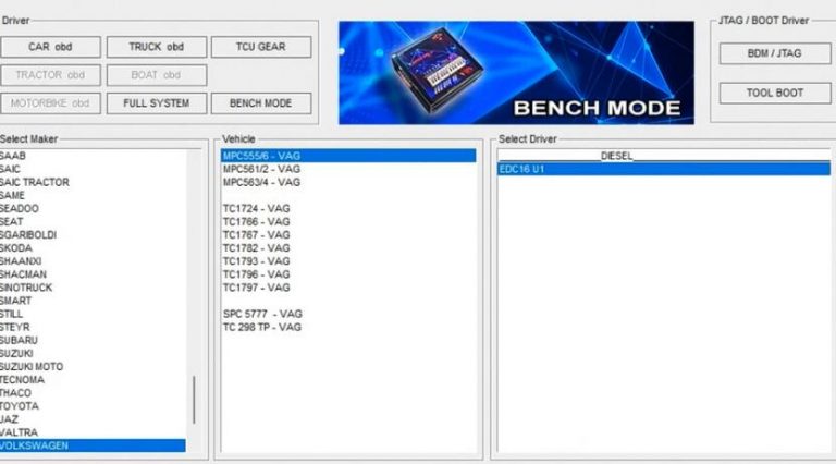 How Read and Write VW EDC 16U1 Eeprom by KT200 ECU Programmer – OBD2 ...