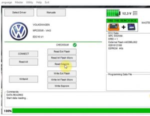 How Read and Write VW EDC 16U1 Eeprom by KT200 ECU Programmer – OBD2 ...