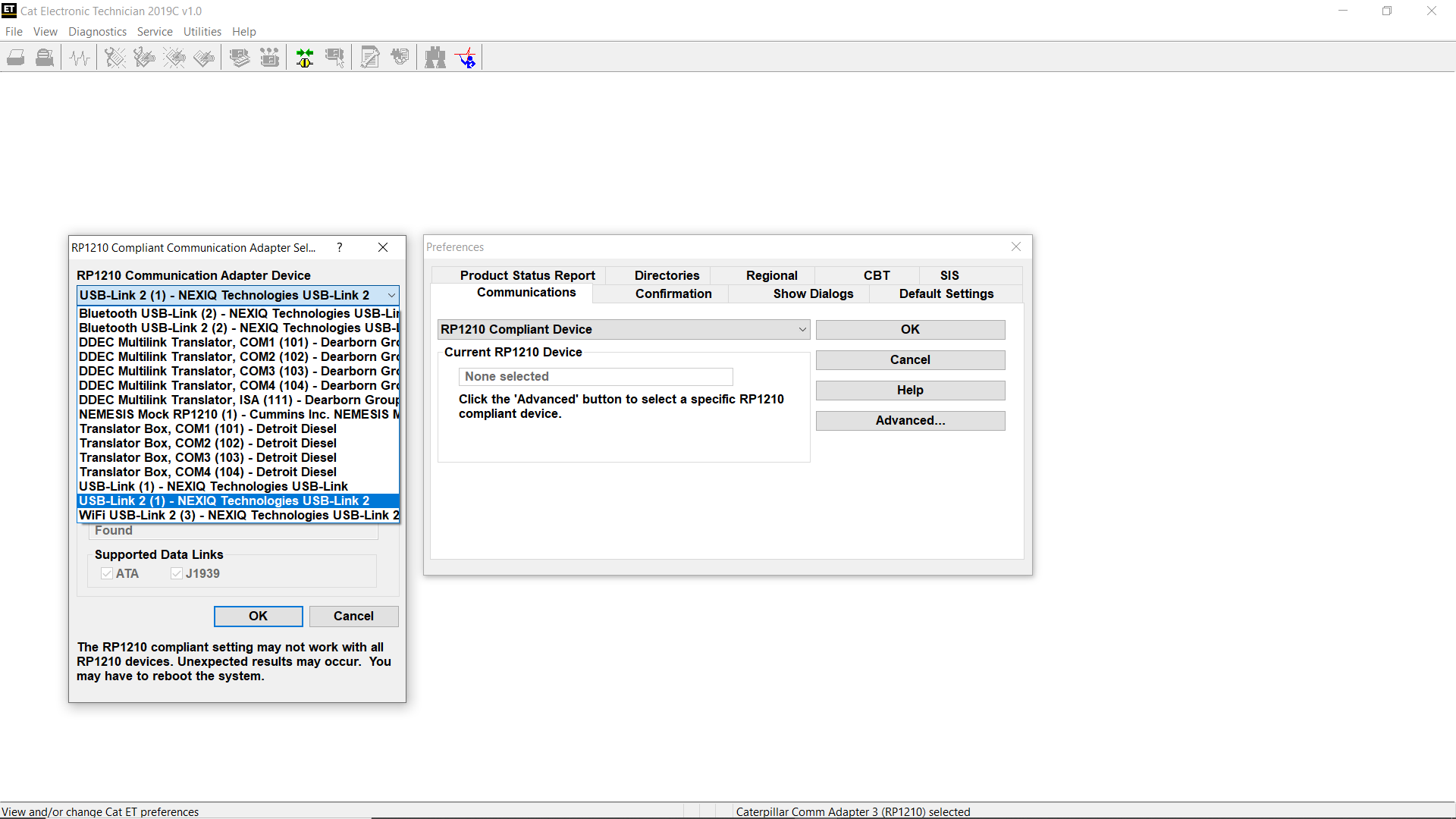 How to Connect Caterpillar ET Software from your Laptop to ECM – OBD2 ...