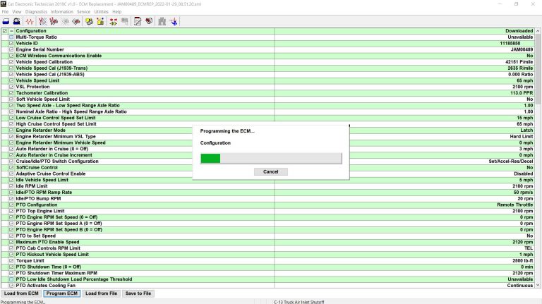 How to use CAT ET Software to program an ECM – OBD2.LTD BLOG