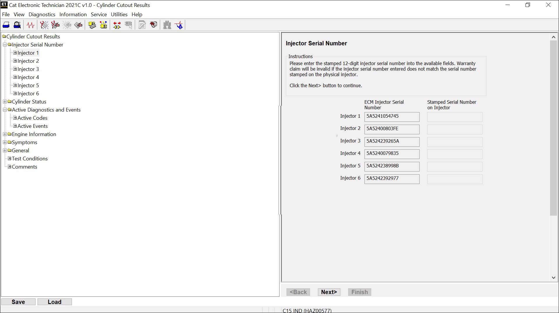 Cylinder Cutout Test Results CAT ET Software – OBD2.LTD BLOG