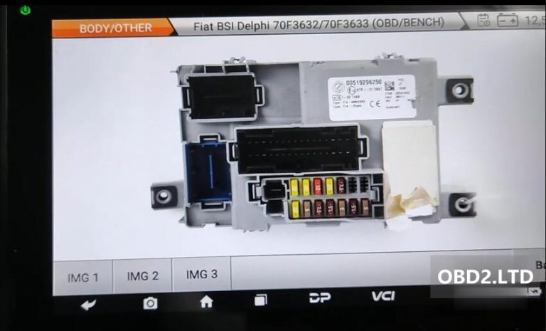 How to Clone BSI FCA DELPHI 70F3633 on BENCH by OBDSTAR DC706 – OBD2.LTD BLOG