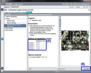 How to Reset/Rewrite Injector for FUSO Truck by XENTRY – OBD2.LTD BLOG