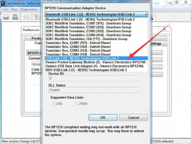 How to Setup CAT ET Work with Nexiq USB Link2 – OBD2.LTD BLOG