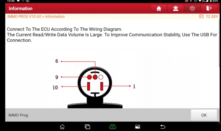 Mercedes Benz VGS NAG3 gearbox cloned by Launch X431 X-prog3 – OBD2.LTD ...