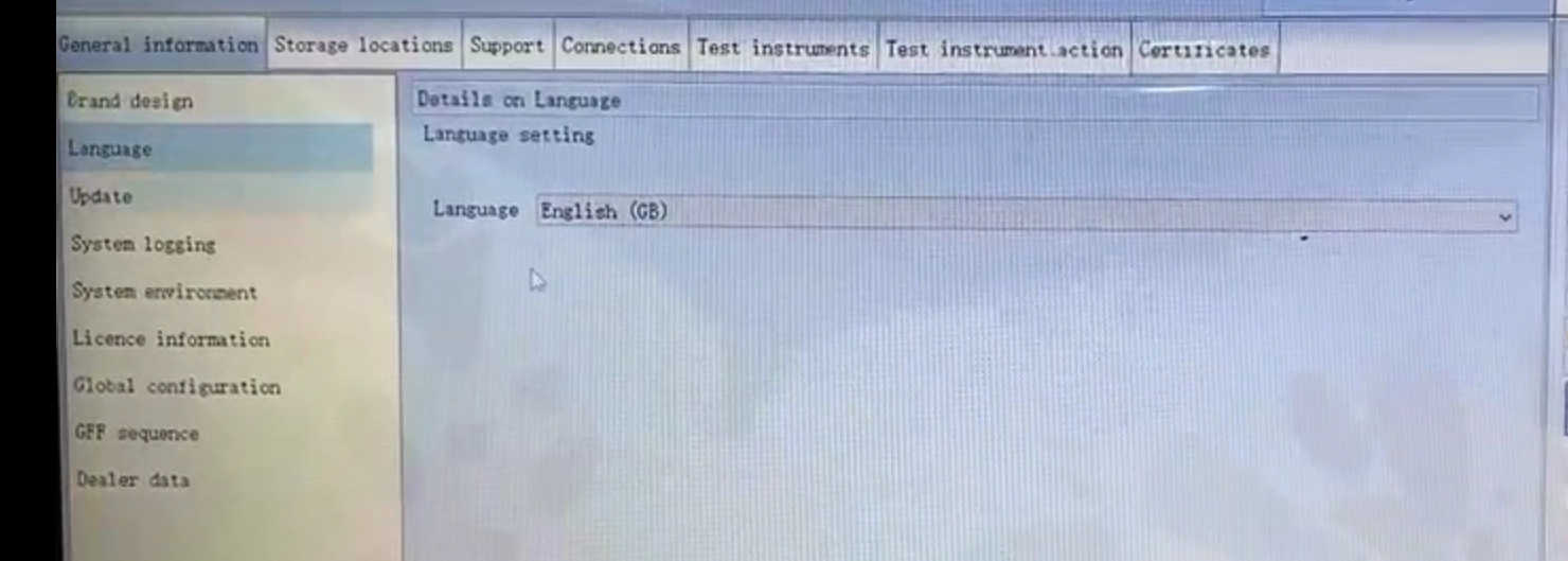 VAS6154 Diagnostic Tool ODIS how to set language – OBD2.LTD BLOG