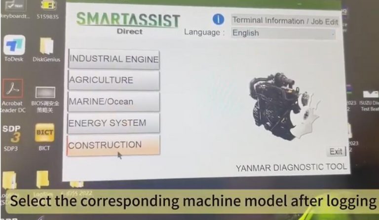 Guide to Using the Yanmar Diagnostic Tool for Diesel EFI Engines in ...