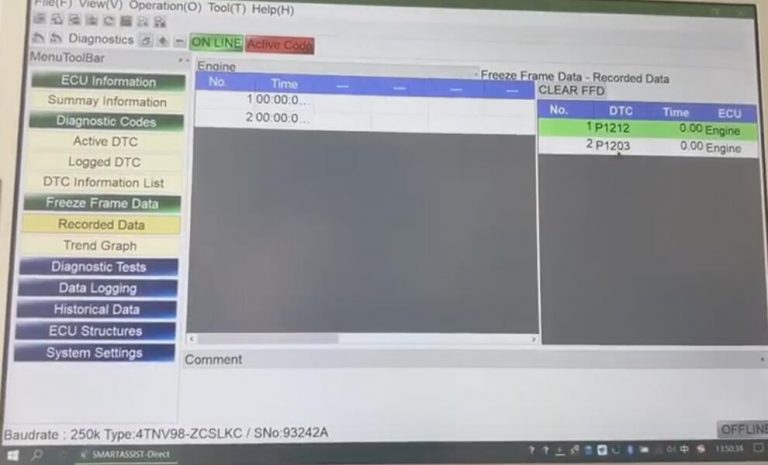 Guide to Using the Yanmar Diagnostic Tool for Diesel EFI Engines in ...