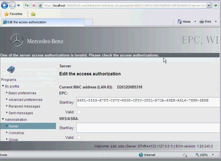 How to activate Star C3 diagnostic DAS and Xentry – OBD2.LTD BLOG
