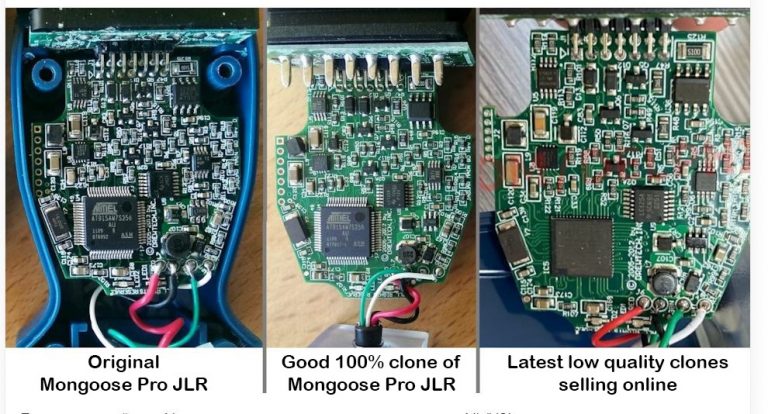 How to Identify and Fix Mongoose JLR Pro Clone Cables – OBD2.LTD BLOG