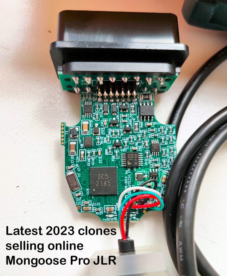 How to Identify and Fix Mongoose JLR Pro Clone Cables – OBD2.LTD BLOG