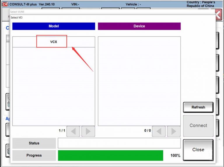 VXDIAG VCX SE Nissan VCI Not Detected: Solution – OBD2.LTD BLOG