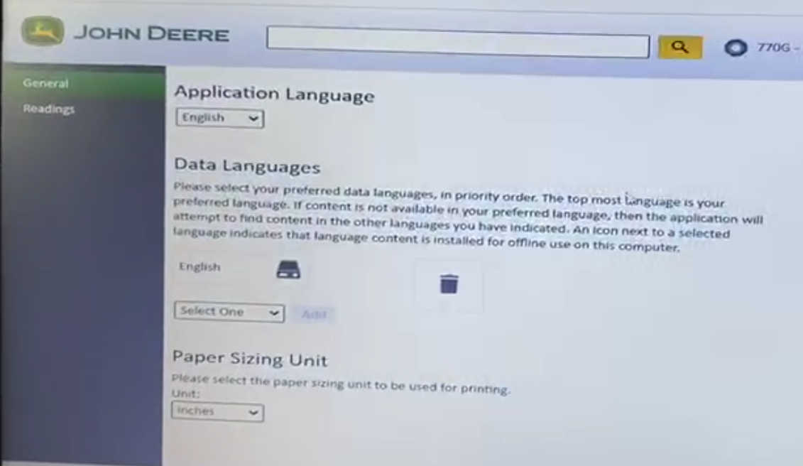 John Deere Service Advisor EDL How to Change Language? – OBD2.LTD BLOG
