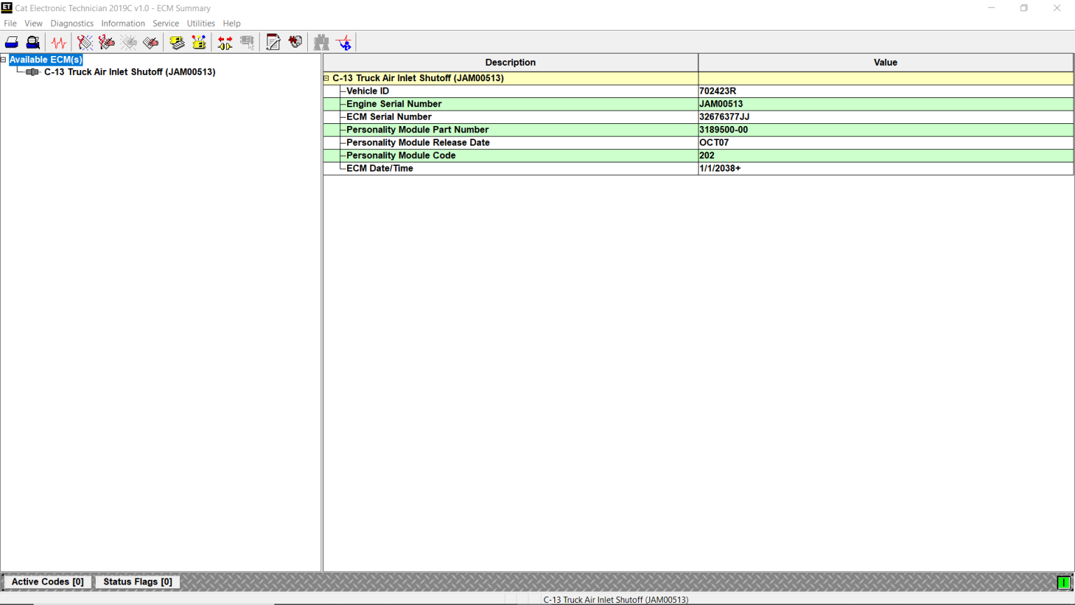 Testing Your Connection to the ECM Using CAT Communication Adapter 3 ...