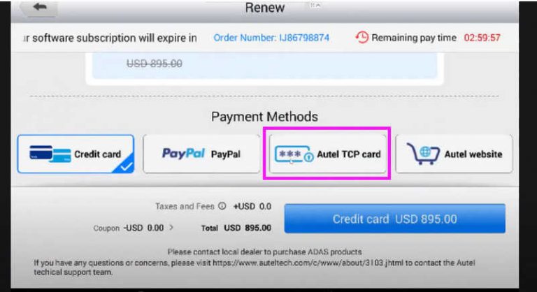 How to Use Autel TCP Card to Activate Software Subscription? – OBD2.LTD BLOG