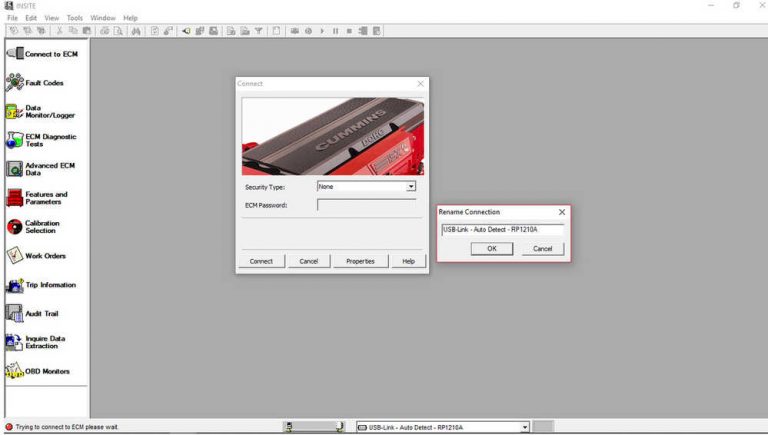 How to use Cummins INSITE Software to connect to CUMMINS engine – OBD2 ...