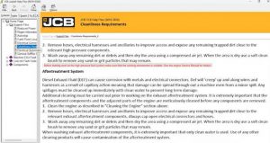 JCB SERVICEMASTER 4 V25.1.0 [2025.01] Software Function Exploration ...