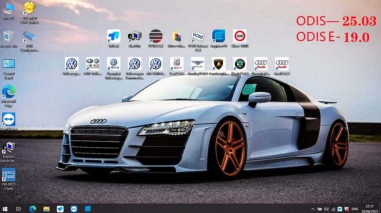 Latest VAS6154A software ODIS V25.03 and Engineering V19.0 VAG Software ...