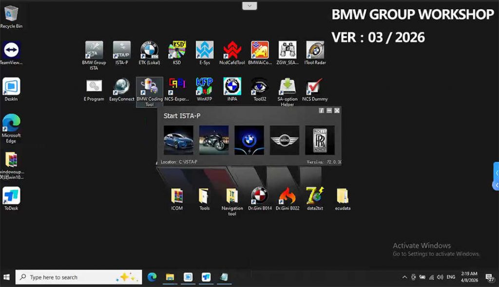 The latest BMW ICOM V2026.03 software – OBD2.LTD BLOG